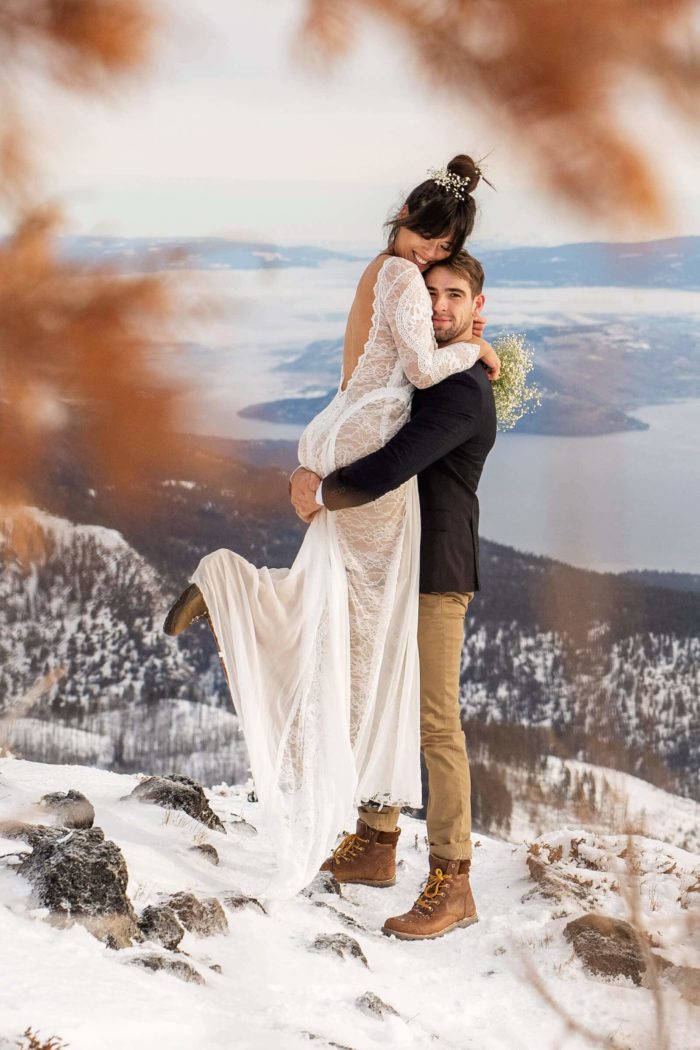 Inca Gown | Low Back Wedding Dress | Grace Loves Lace